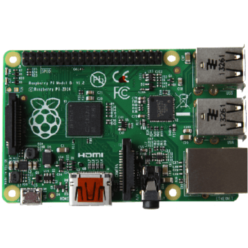 Raspberry Pi model B+, 512MB Ram • RaspberryPi.dk