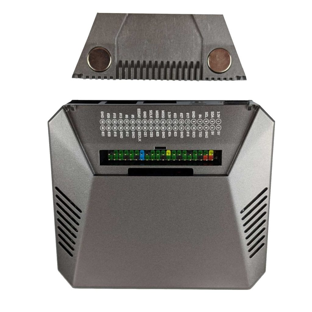 Argon ONE v2 Case til Pi 4 - Aluminium med Køling • RaspberryPi.dk