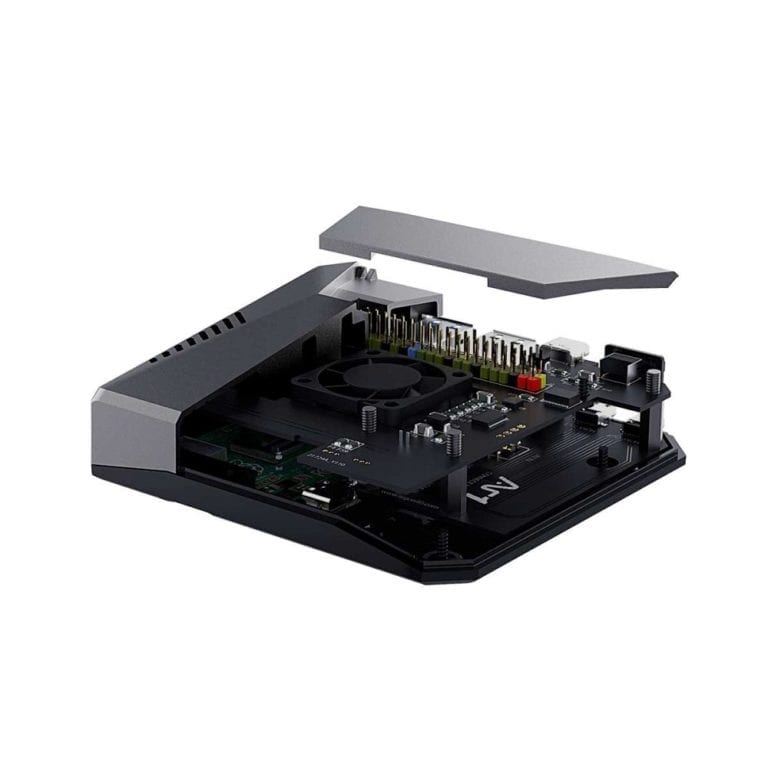 Argon ONE v2 Case til Pi 4 - Aluminium med Køling • RaspberryPi.dk Argon ONE v2 Case til Pi 4 - Aluminium med Køling • RaspberryPi.dk