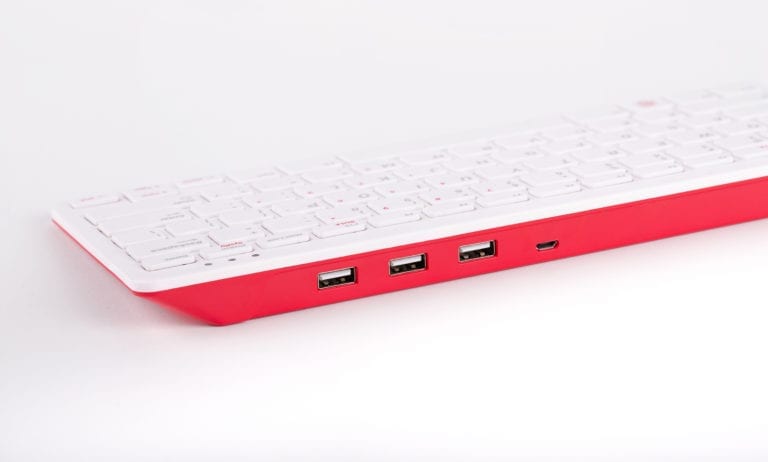 Officiel Raspberry Pi Tastatur • RaspberryPi.dk
