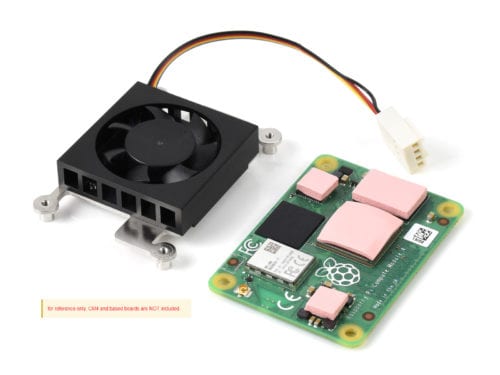 Blæser til Raspberry Pi Compute Module 4 • RaspberryPi.dk Blæser til Raspberry Pi Compute Module 4 • RaspberryPi.dk