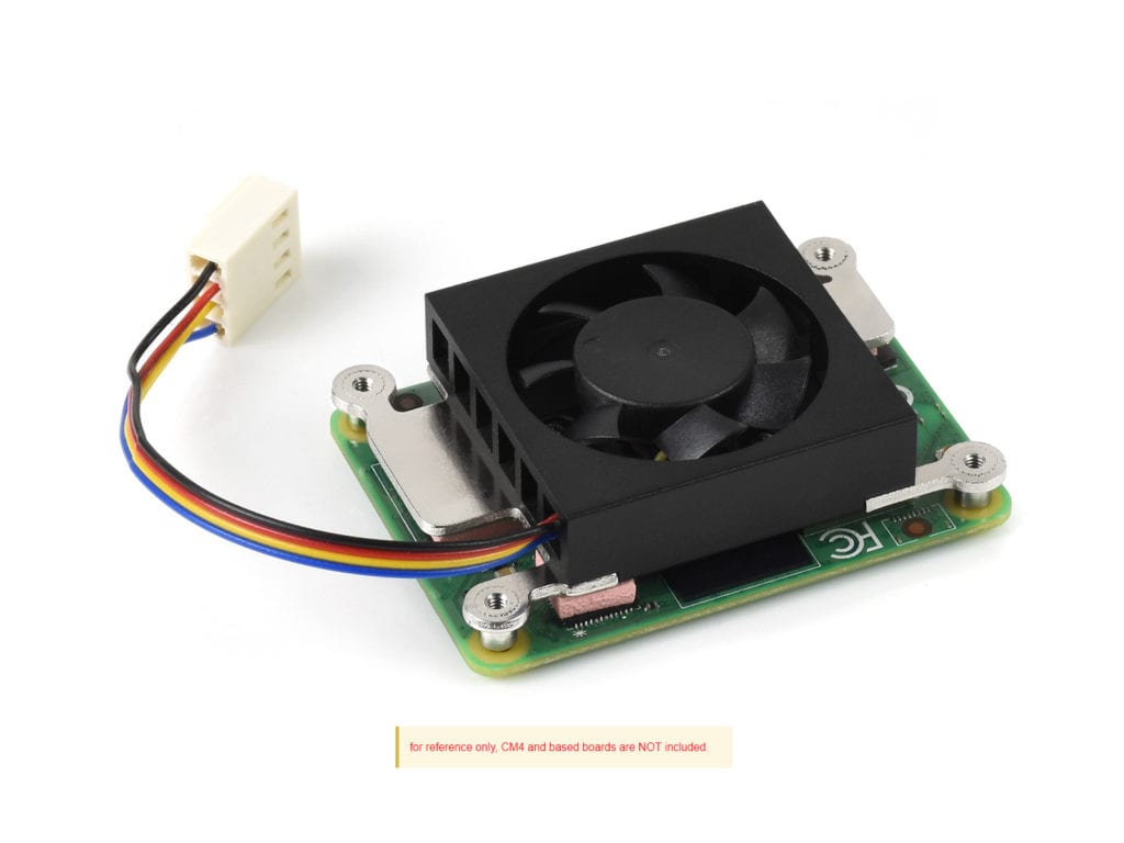 Blæser til Raspberry Pi Compute Module 4 • RaspberryPi.dk Blæser til Raspberry Pi Compute Module 4 • RaspberryPi.dk