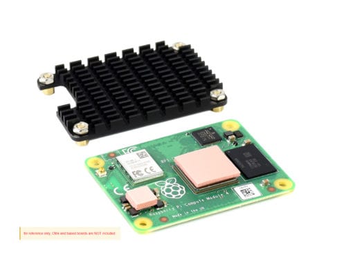 Lavprofil Heatsink til Raspberry Pi Compute Module 4 • RaspberryPi.dk Lavprofil Heatsink til Raspberry Pi Compute Module 4 • RaspberryPi.dk