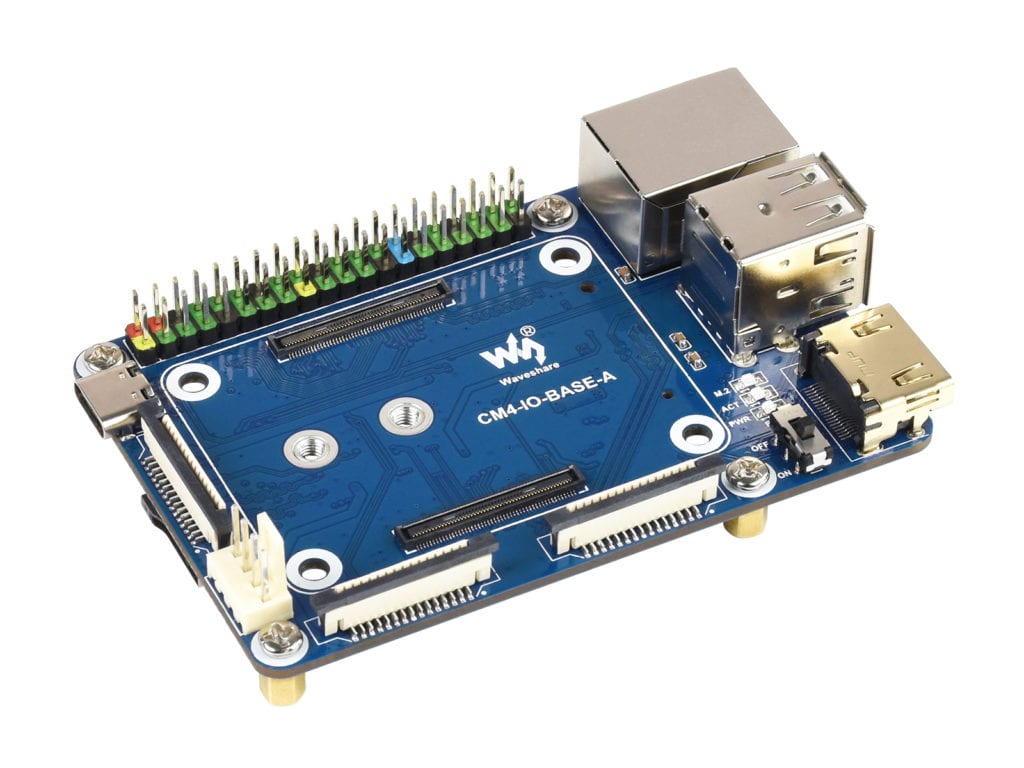 Waveshare Mini Base Board (A) til Raspberry Pi CM4 • RaspberryPi.dk