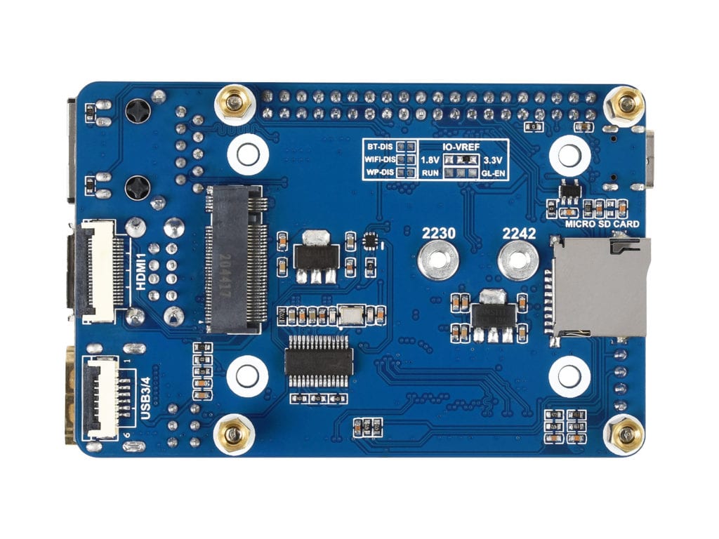 Waveshare Mini Base Board (A) til Raspberry Pi CM4 • RaspberryPi.dk