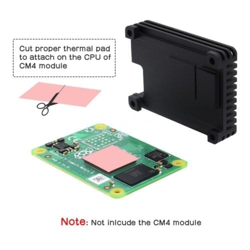 Armor Heatsink til Raspberry Pi Compute Module 4 • RaspberryPi.dk Armor Heatsink til Raspberry Pi Compute Module 4 • RaspberryPi.dk