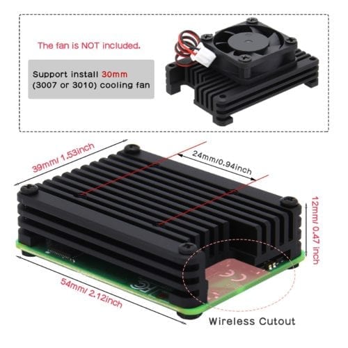 Armor Heatsink til Raspberry Pi Compute Module 4 • RaspberryPi.dk Armor Heatsink til Raspberry Pi Compute Module 4 • RaspberryPi.dk