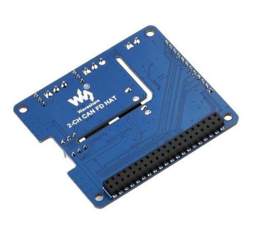 2-Channel Isolated CAN FD HAT for Raspberry Pi • RaspberryPi.dk