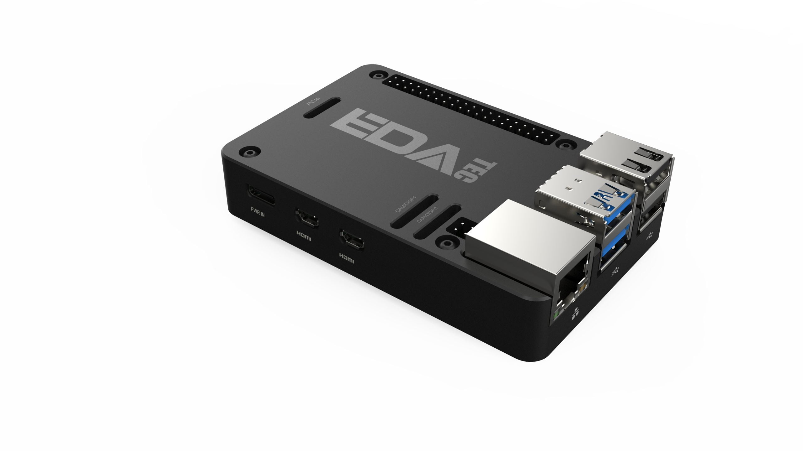 Edatec Heatsink Case til Pi 5 • RaspberryPi.dk